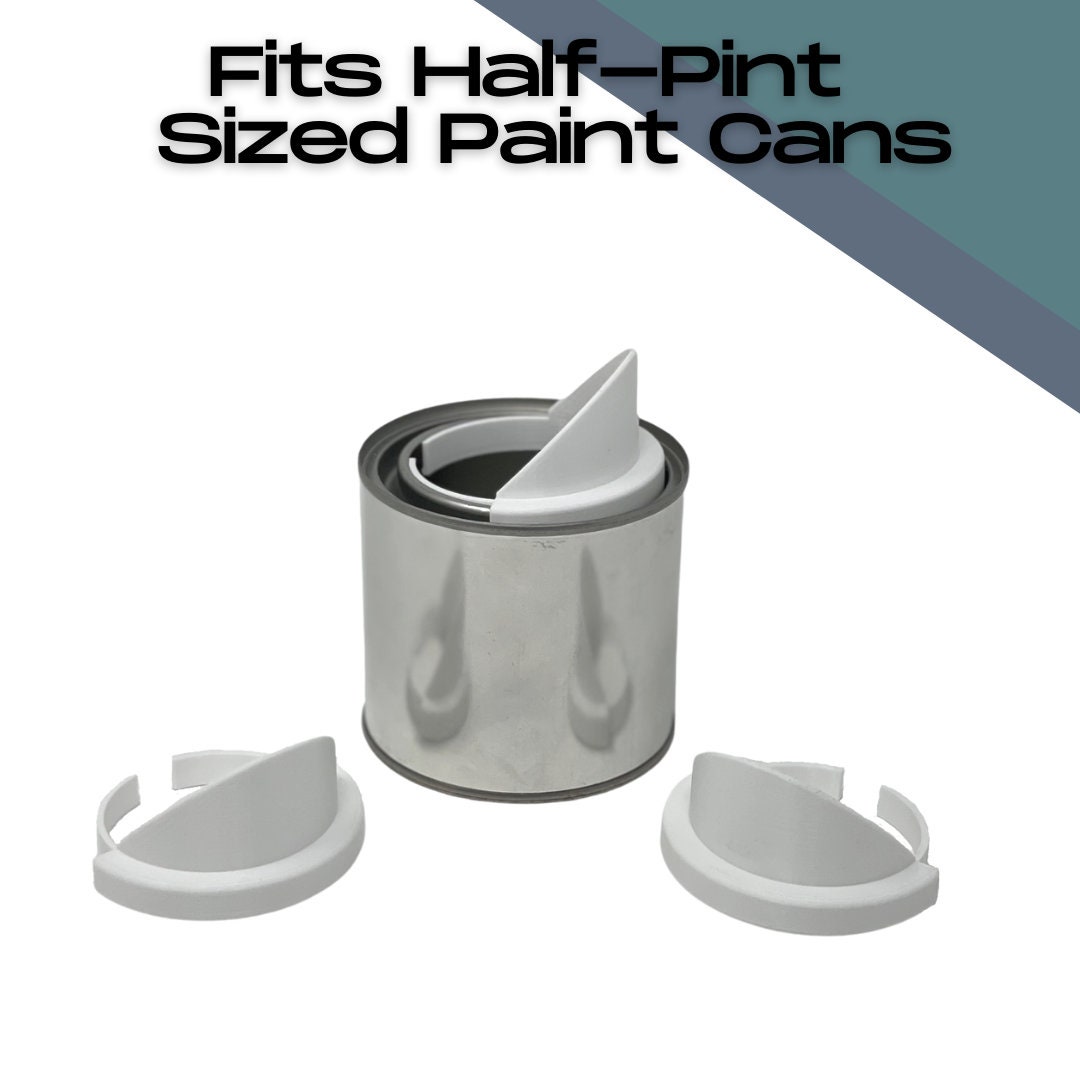 3 Pack of Half-pint Paint Can Pourer/pour Spout - Fits Half-pint (250ml ...