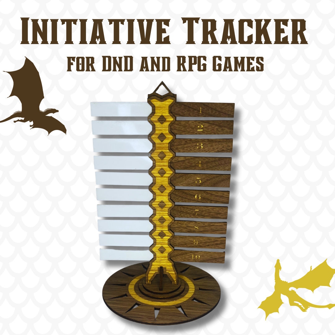 Initiativ-Tracker für DND Dungeons & Dragons Tabletop RPG | Turn ...
