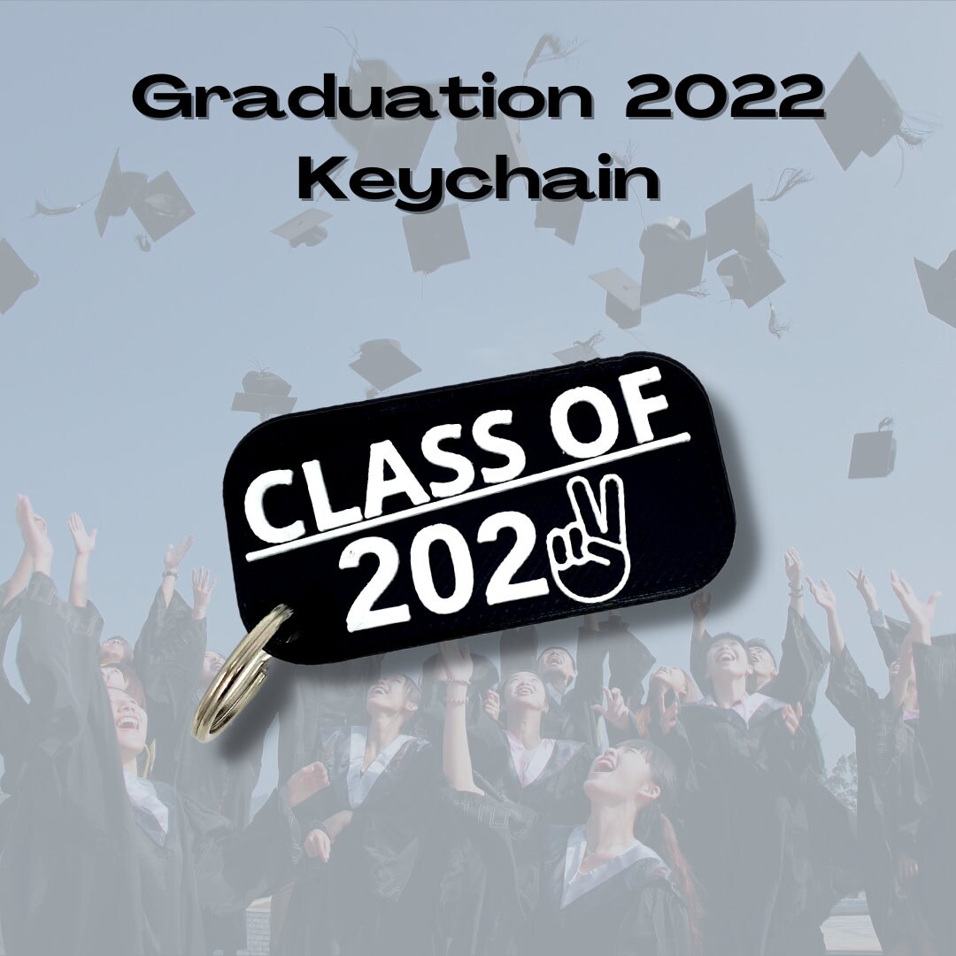 Class of 2022 Graduation Keychain - Perfect Stylish Decoration to ...