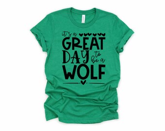 Wolf Teacher Shirt - Etsy