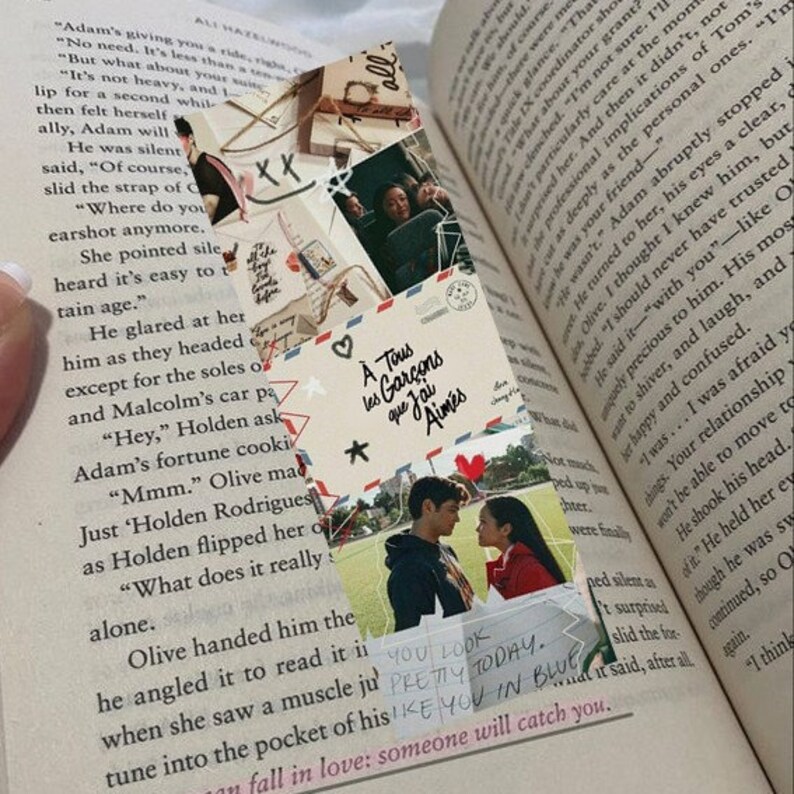Bookmark to All the Boys I've Loved Before - Etsy