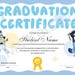 Bluey Themed Pre-k Graduation Certificate | PRINTABLE | PDF DOWNLOAD - Etsy
