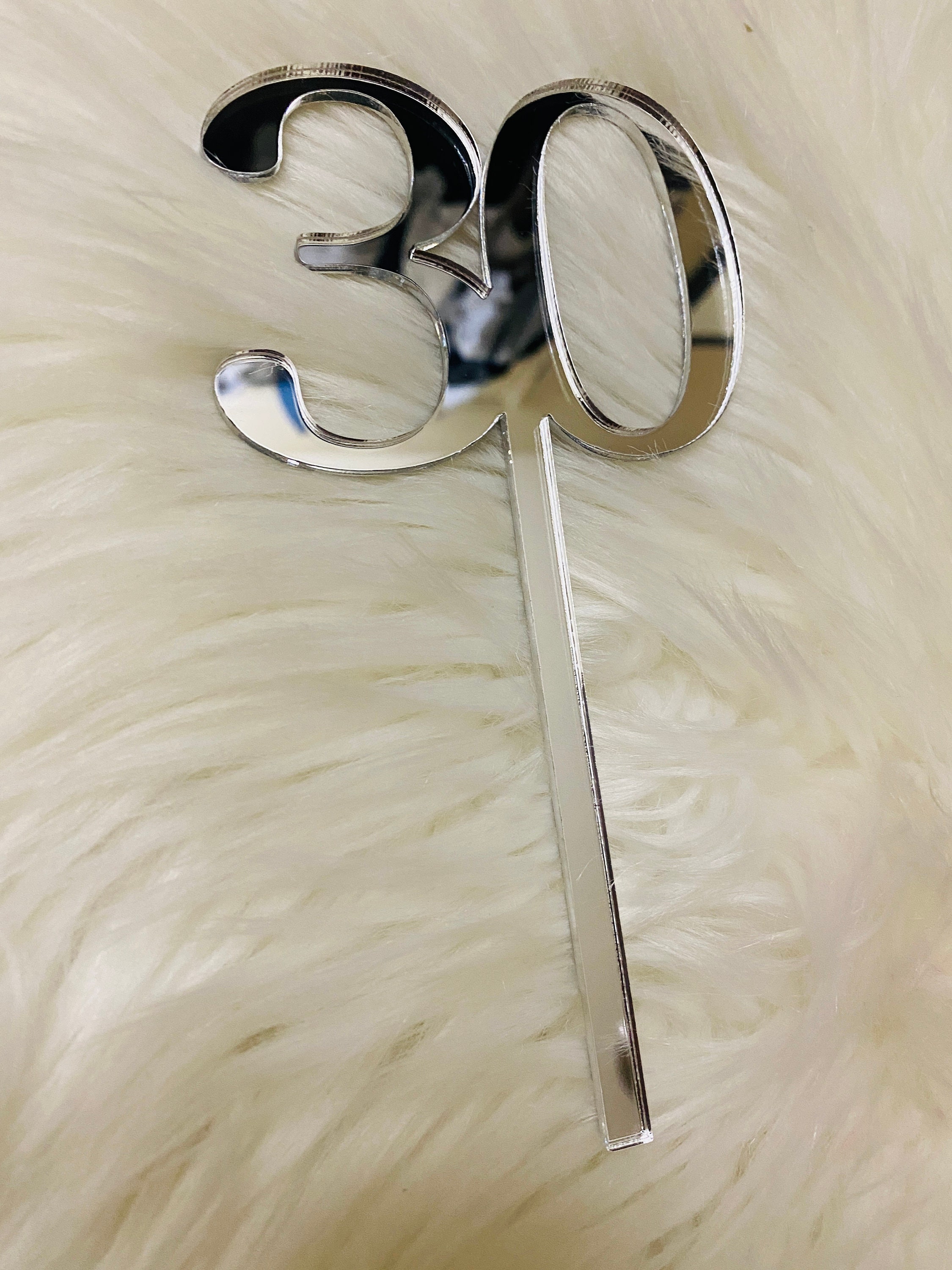 30 Acrylic Topper ,birthday 30,cumpleaños 30 Cake Topper, Birthday ...