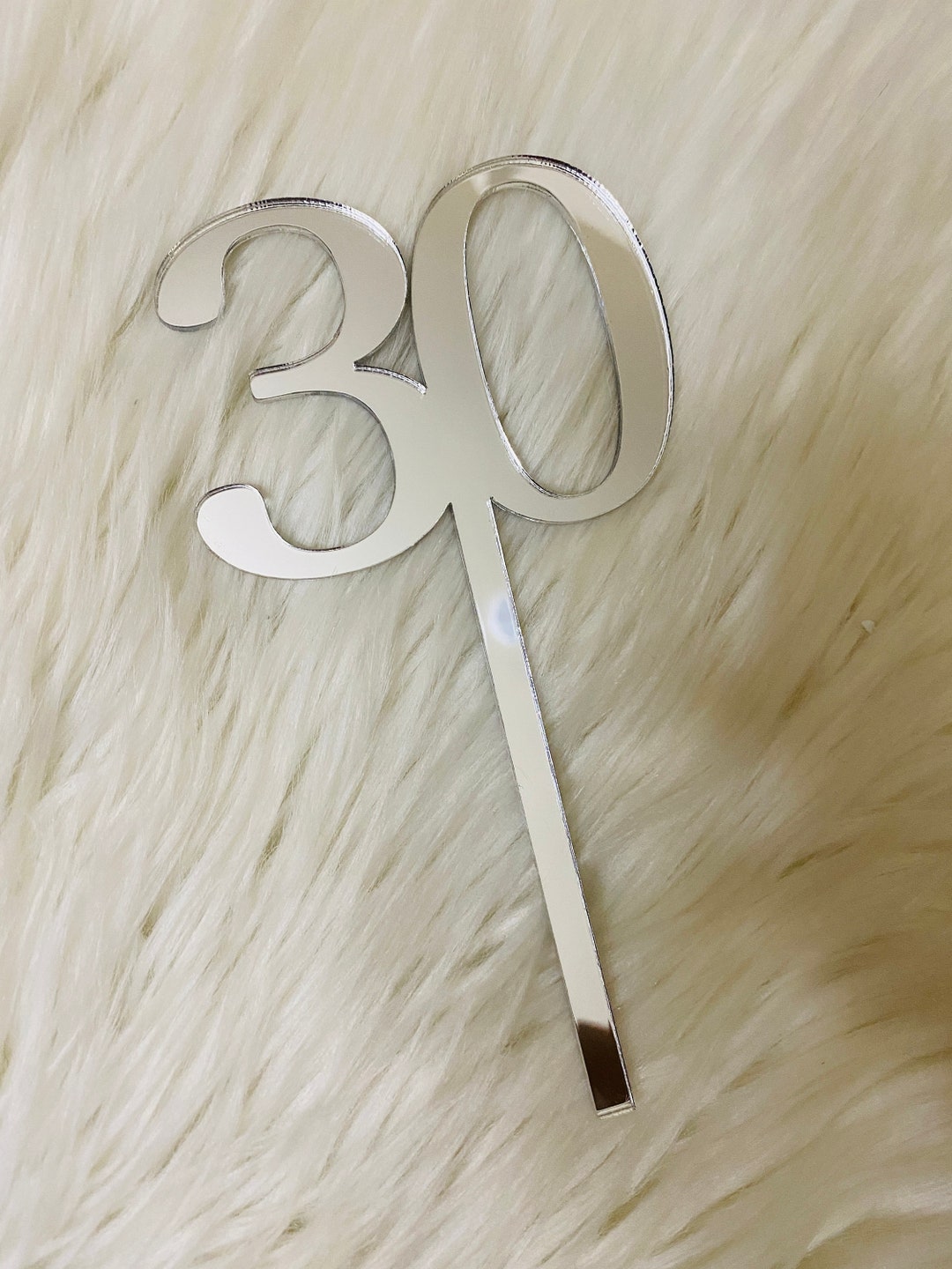 30 Acrylic Topper ,birthday 30,cumpleaños 30 Cake Topper, Birthday ...
