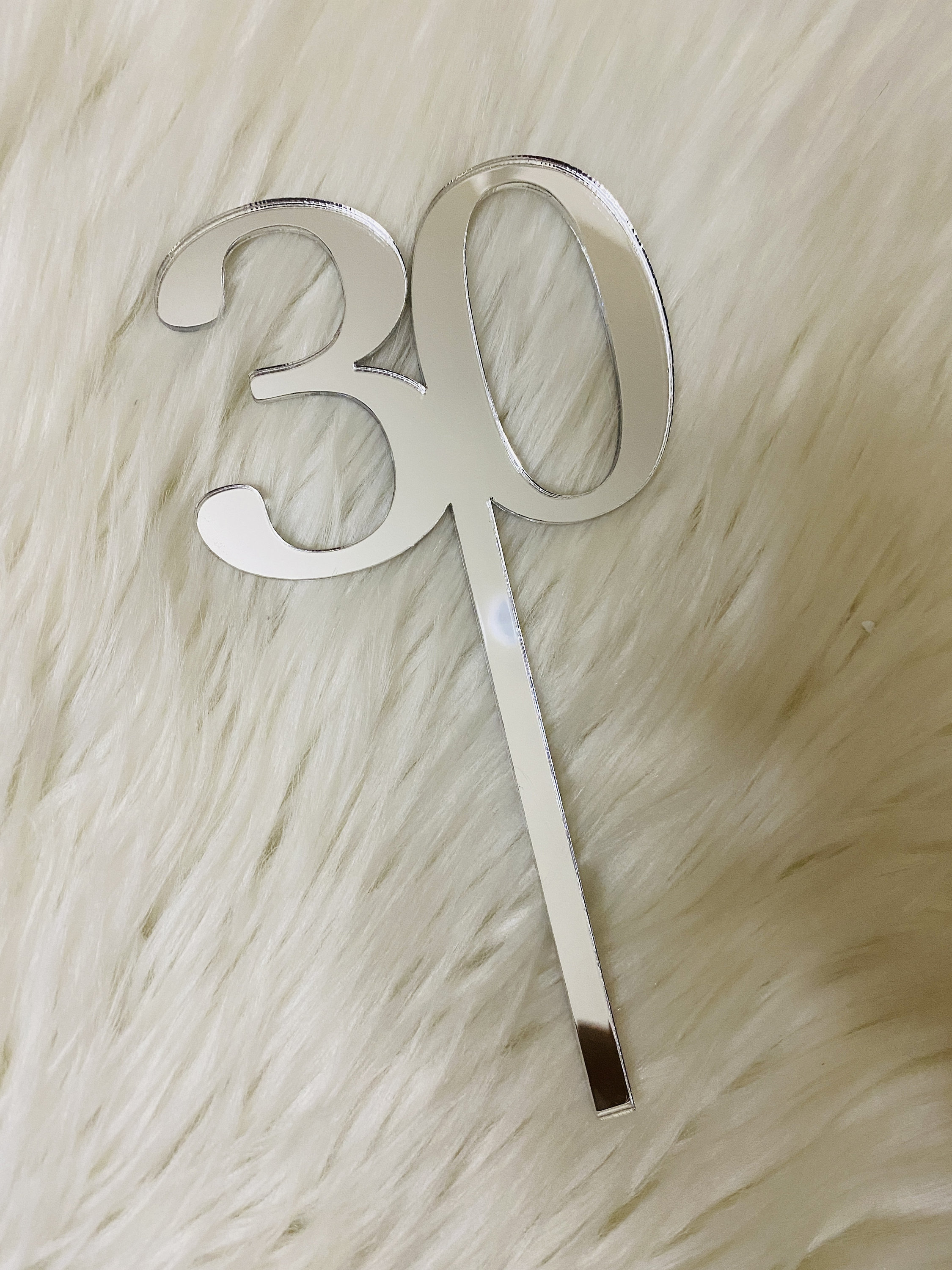 30 Acrylic Topper ,birthday 30,cumpleaños 30 Cake Topper, Birthday ...
