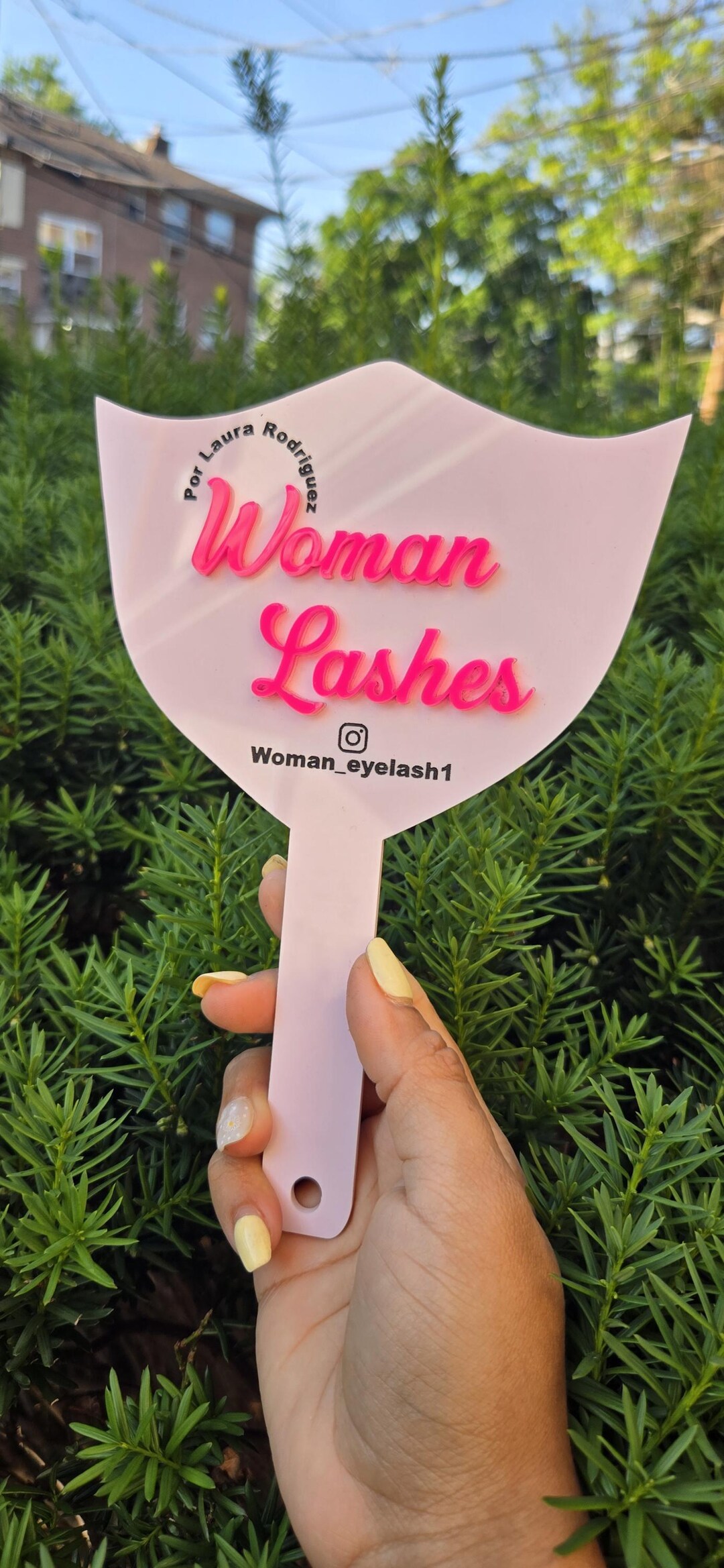 Lashes and Brows Acrylic Sign,mirror Signs for Lashes Artist ...