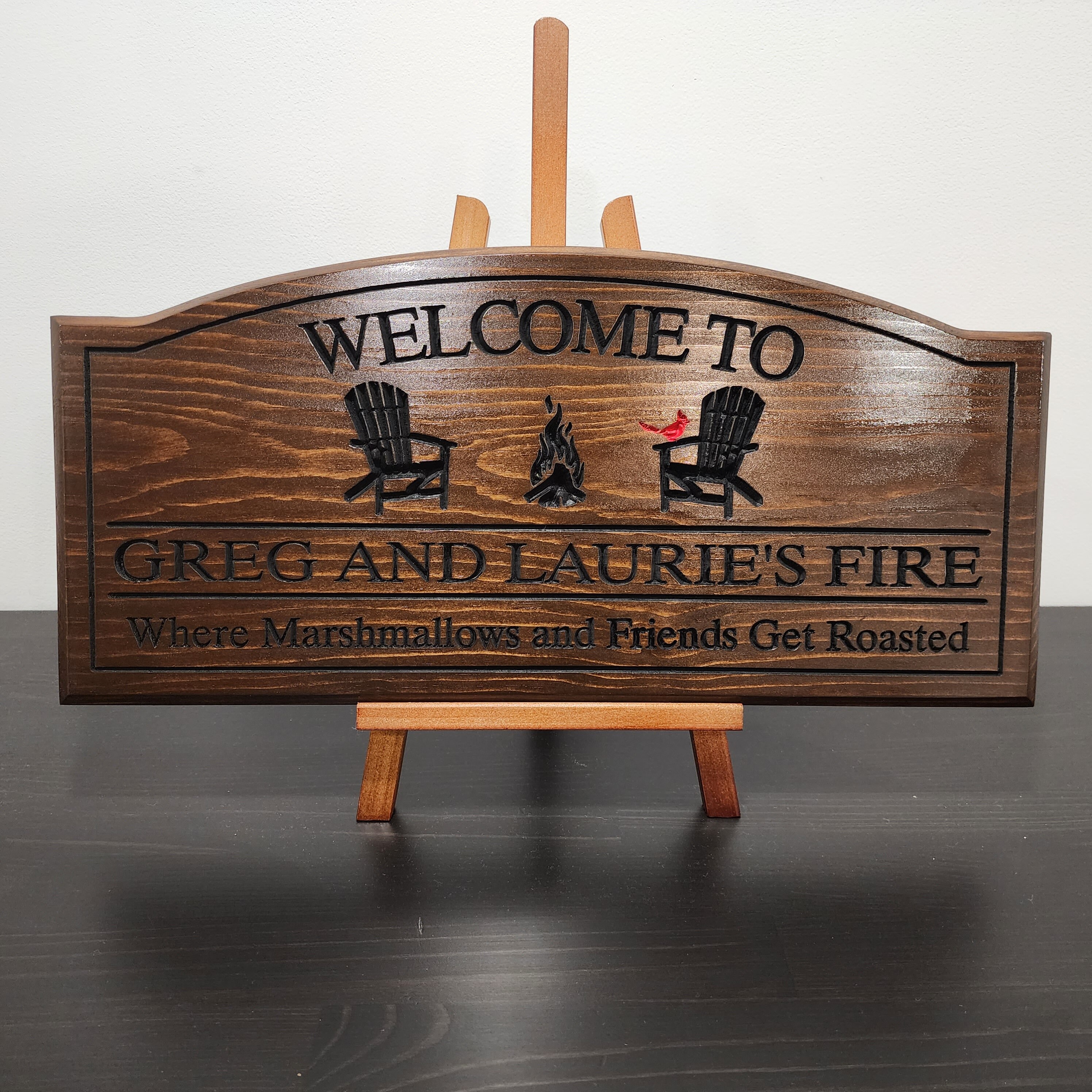 Custom Wood Carved Welcome Sign for Your Cottage Lake House - Etsy Canada