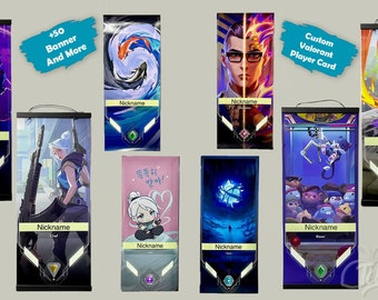 Custom Reyna Valorant Banner - Etsy