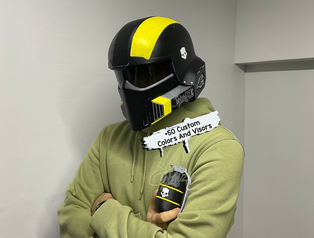Helldivers 2 B-01 Tactical Helmet Helldivers 2 Cosplay 3D Printed ...