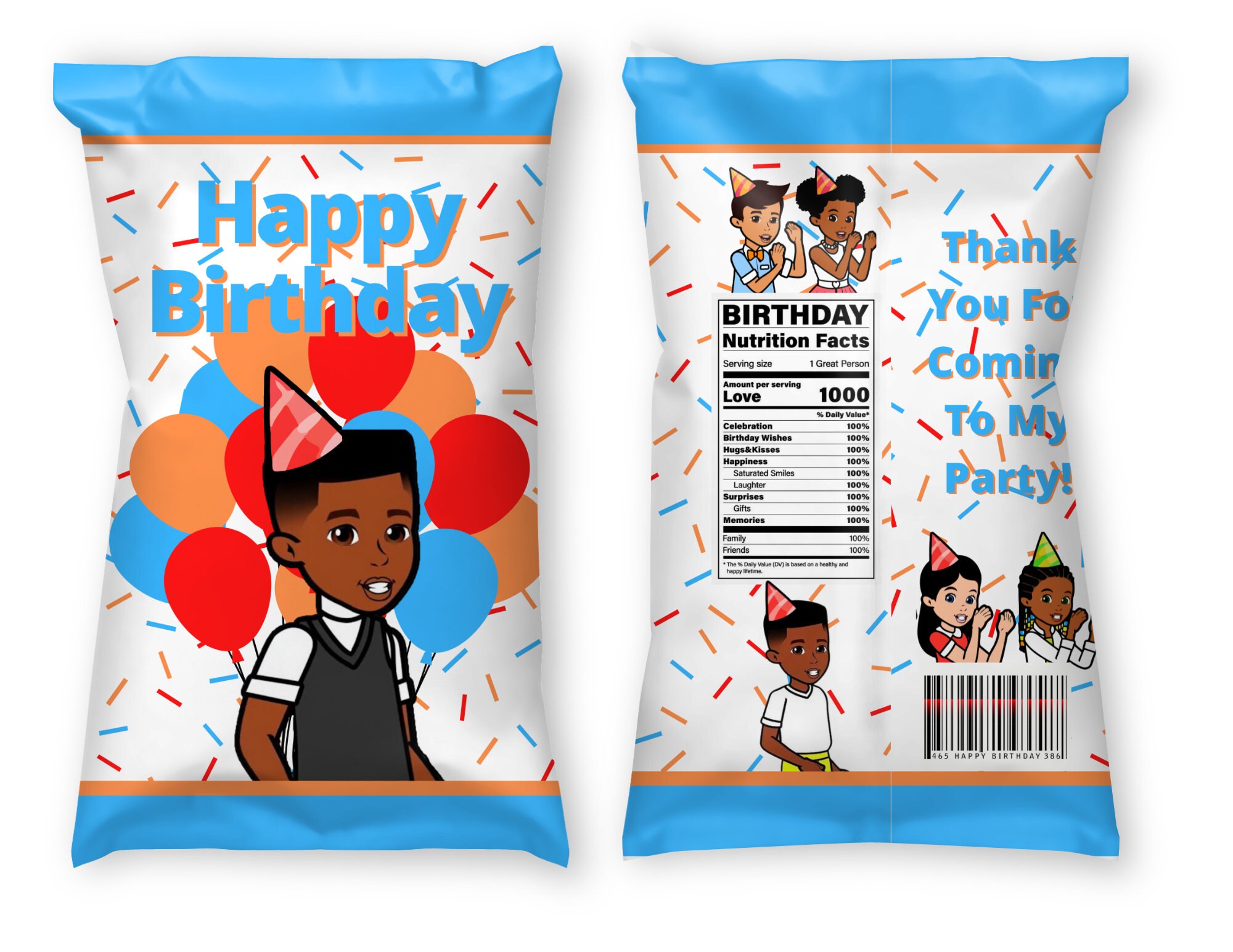 Gracies Corner Chip Bag Digital - Etsy