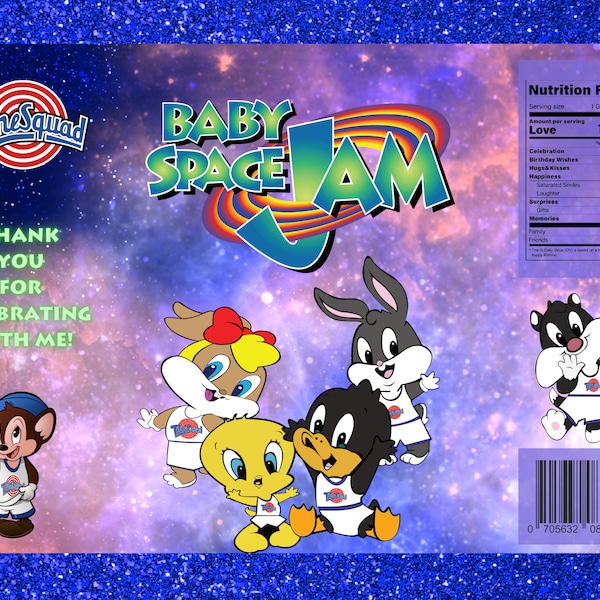 Space Jam Baby Shower Invitation - Etsy