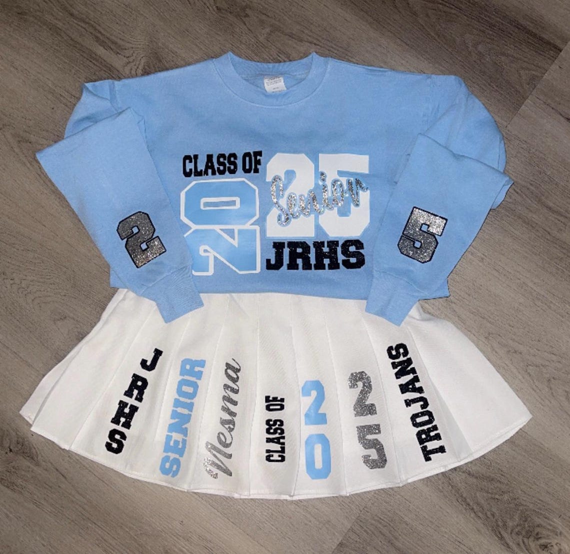 Senior Season Set; Senior Sweatshirt and Skirt Set; Sweatshirt and ...