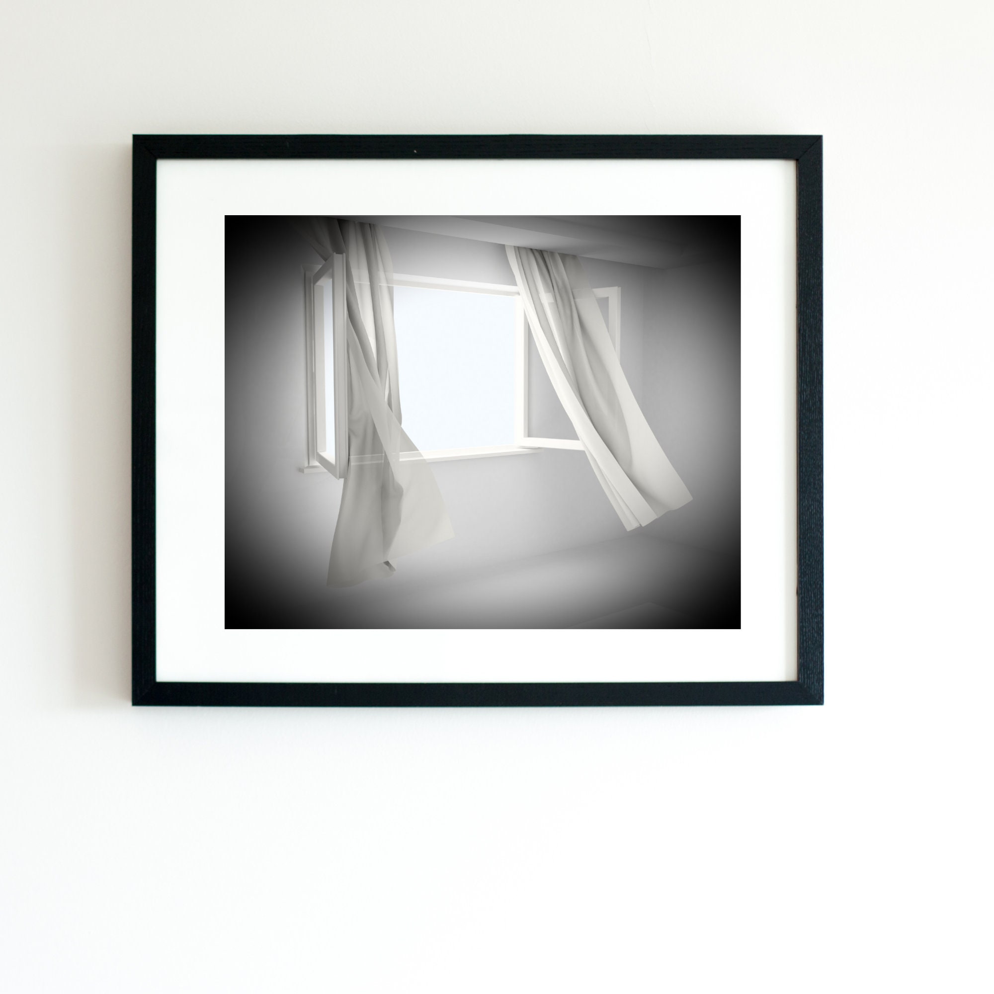 Wind Blowing Through Window DIGITAL DOWNLOAD Wall Decor Printable Wall ...