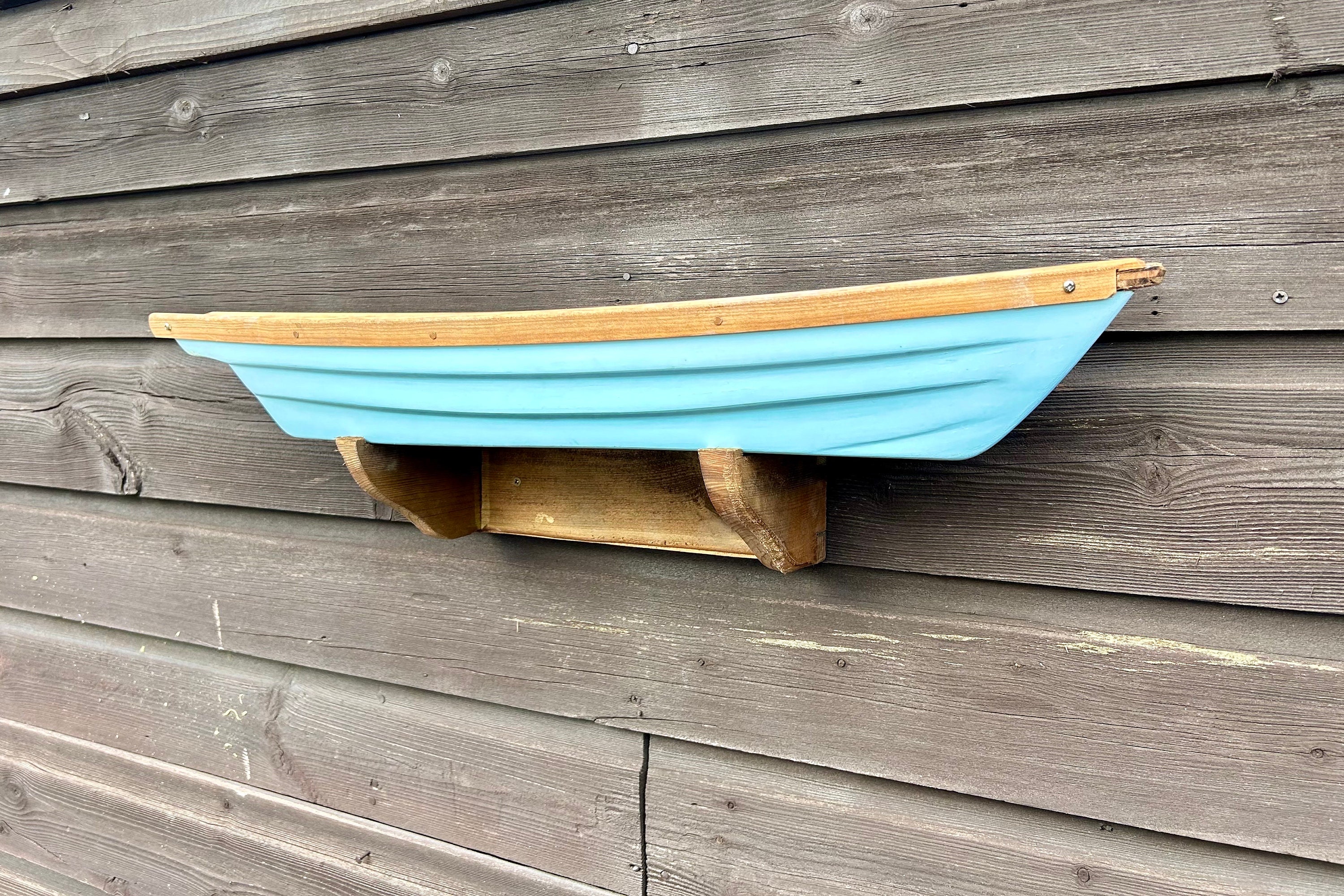 Wall Mounted Boat Planter/flower Pot, Personalised, Garden, Home ...