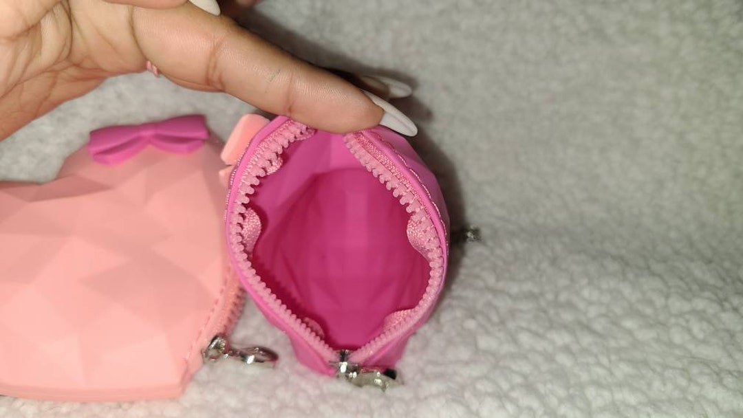 Coin Purse Heart Shape - Etsy