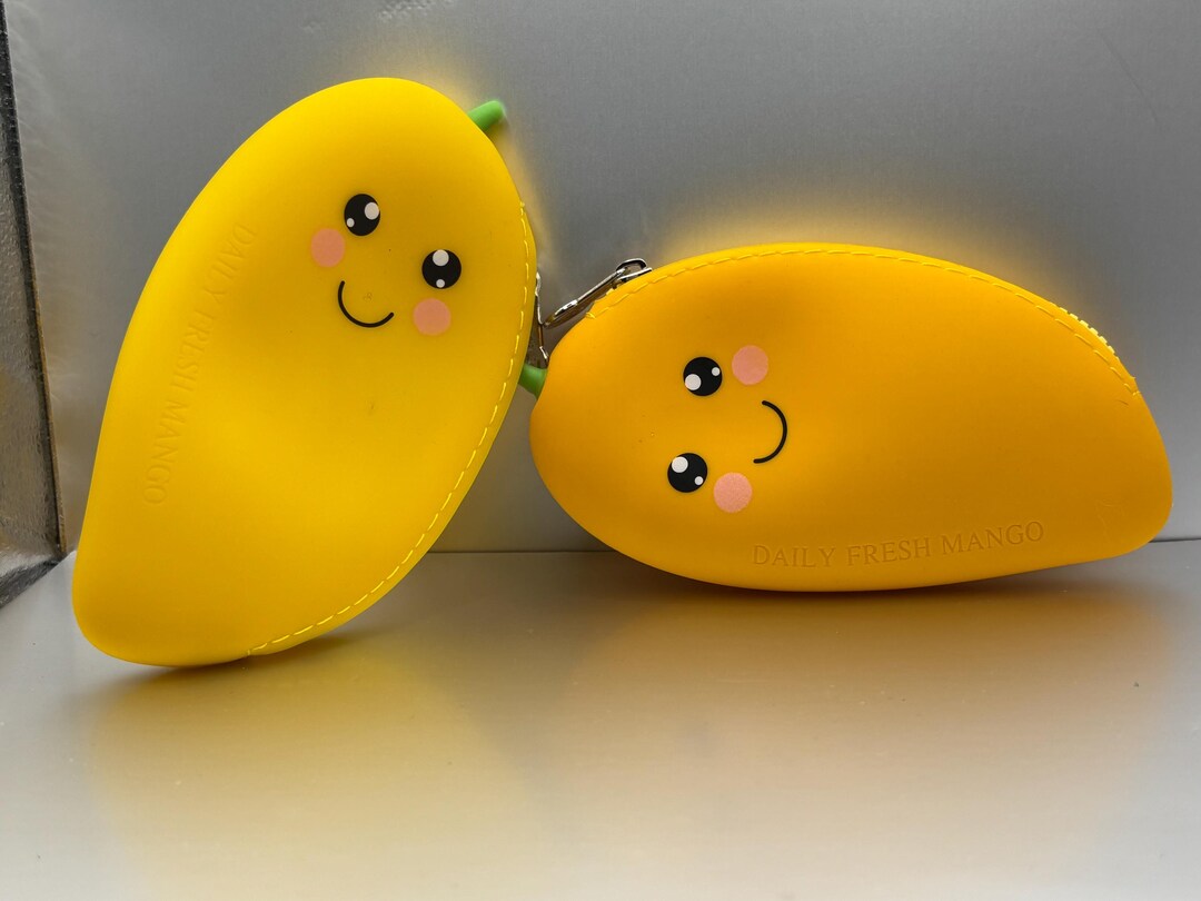Handcrafted Mango Coin Purse: Tropical Zipper Pouch - Etsy