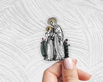 St Anne Sticker - Etsy
