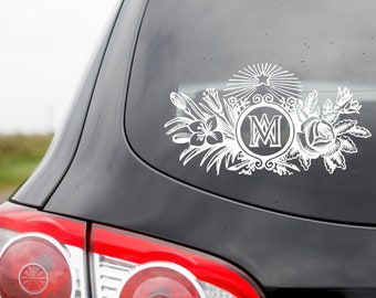 Virgin Maria Decal | Etsy