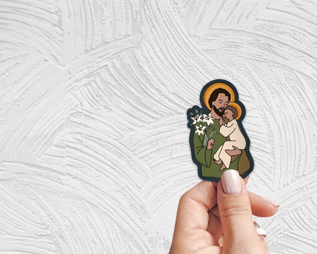 St. Joseph Sticker Catholic Decal Saint Sticker Year of St. - Etsy ...
