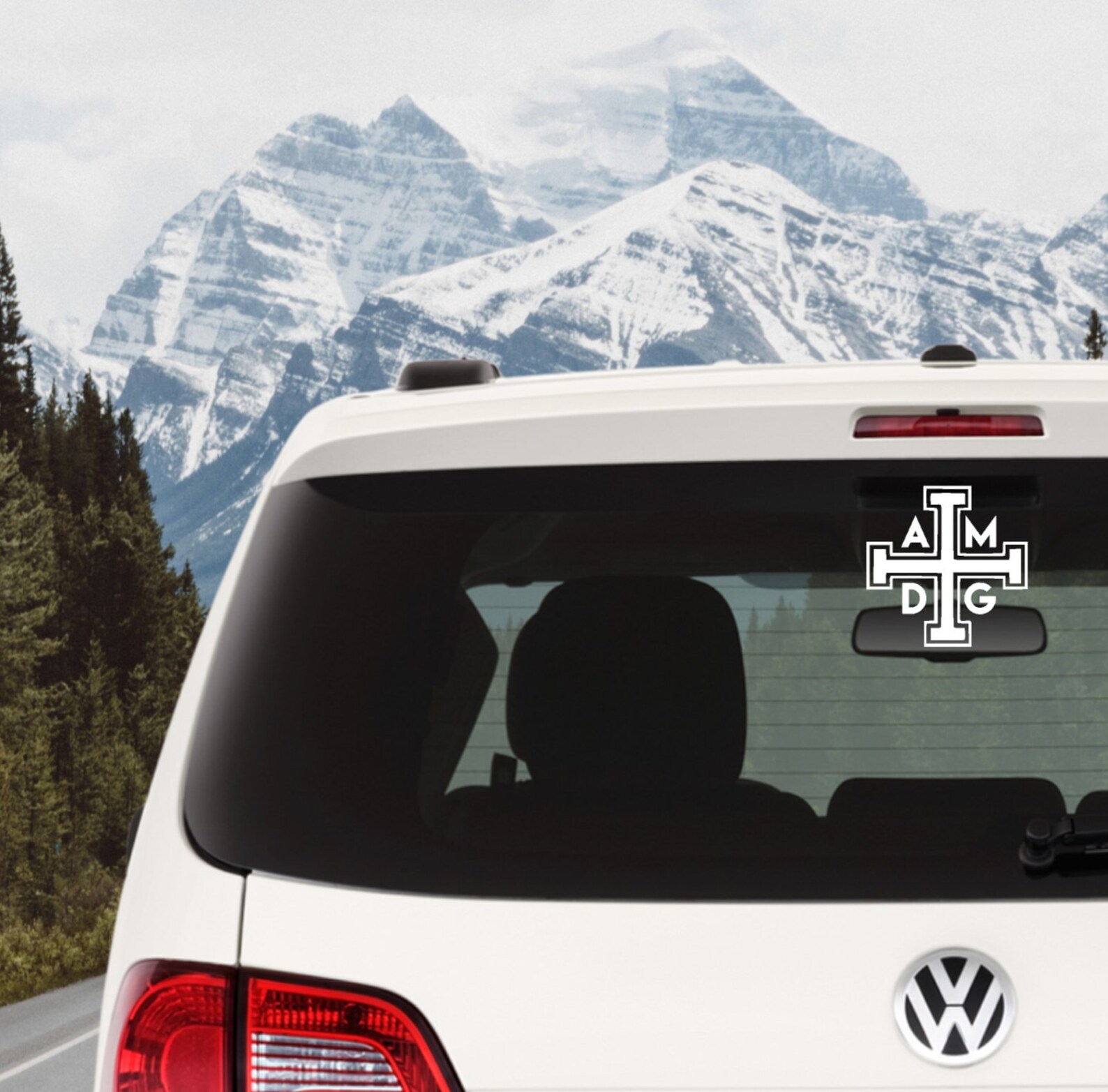 AMDG Catholic Stickers Decals for Car Laptop Water bottle | Etsy