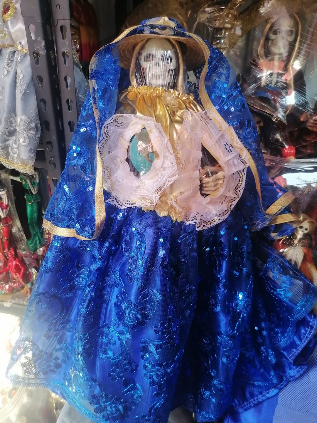 Holy Death Dresses Santa Muerte Vestidos - Etsy