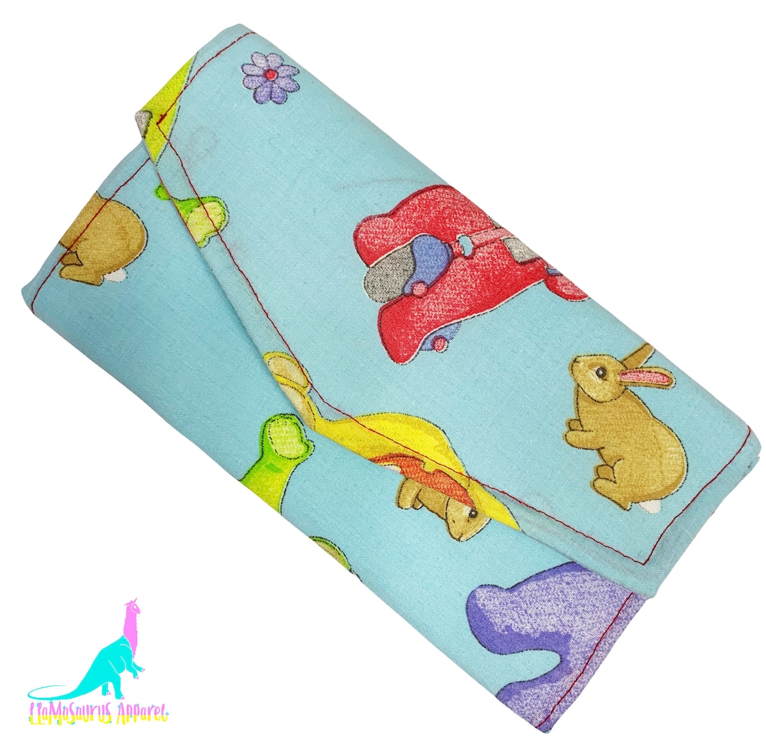 Teletubbies Purse, Handmade Purse, Repurposed Bedding, Wallet - Etsy