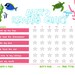 EDITABLE Ocean Reward Chart | Ocean Chore Chart | Ocean Behavior Chart ...