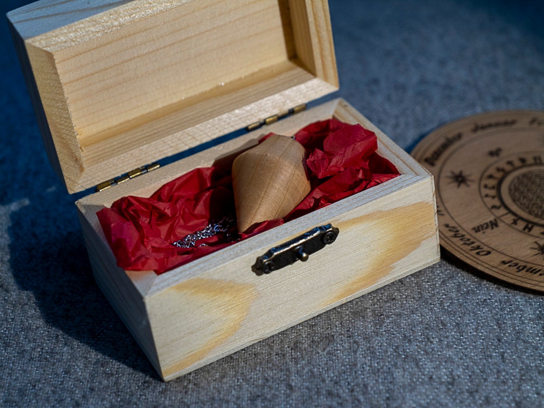 Wooden Pendulum Set Pendulum Disc Pendant Pendulum Witchcraft Occult ...