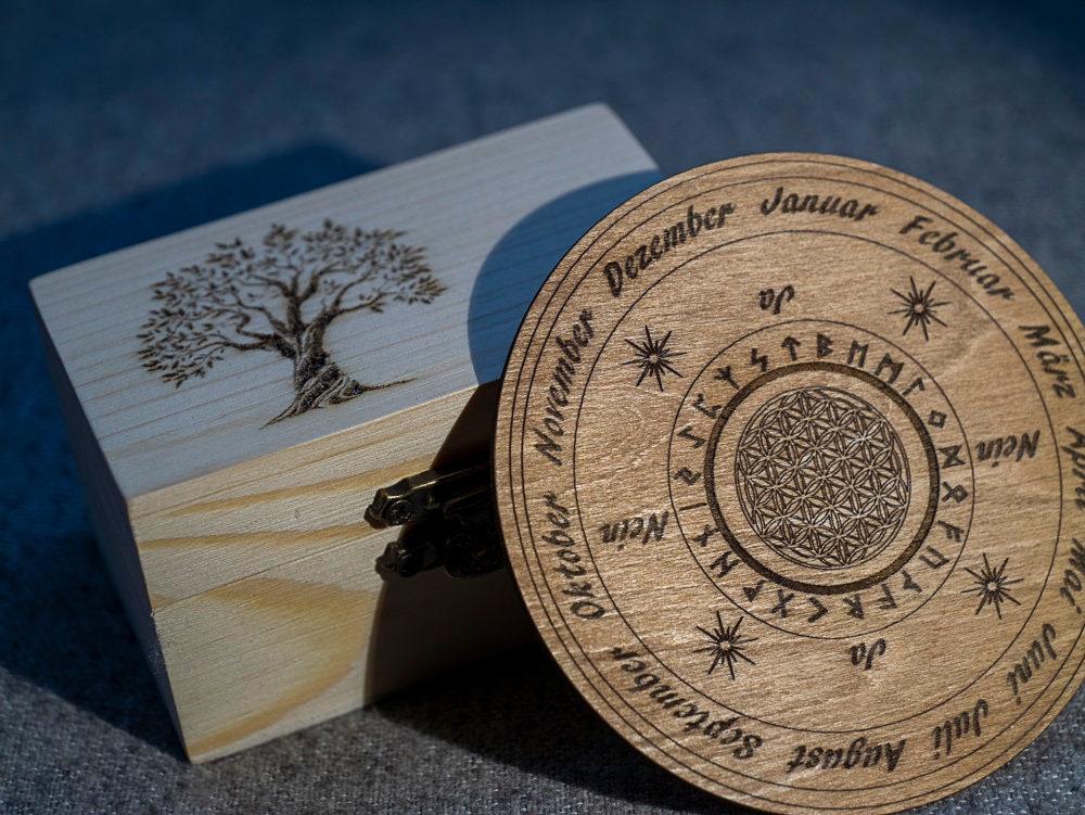 Wooden Pendulum Set Pendulum Disc Pendant Pendulum Witchcraft Occult ...