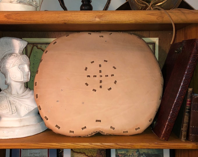 Spanish Colonial Adarga (leather Shield) - Etsy