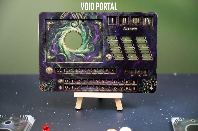 Deluxe Player Wooden Dashboard | Compatible With Arkham Horror: the ...