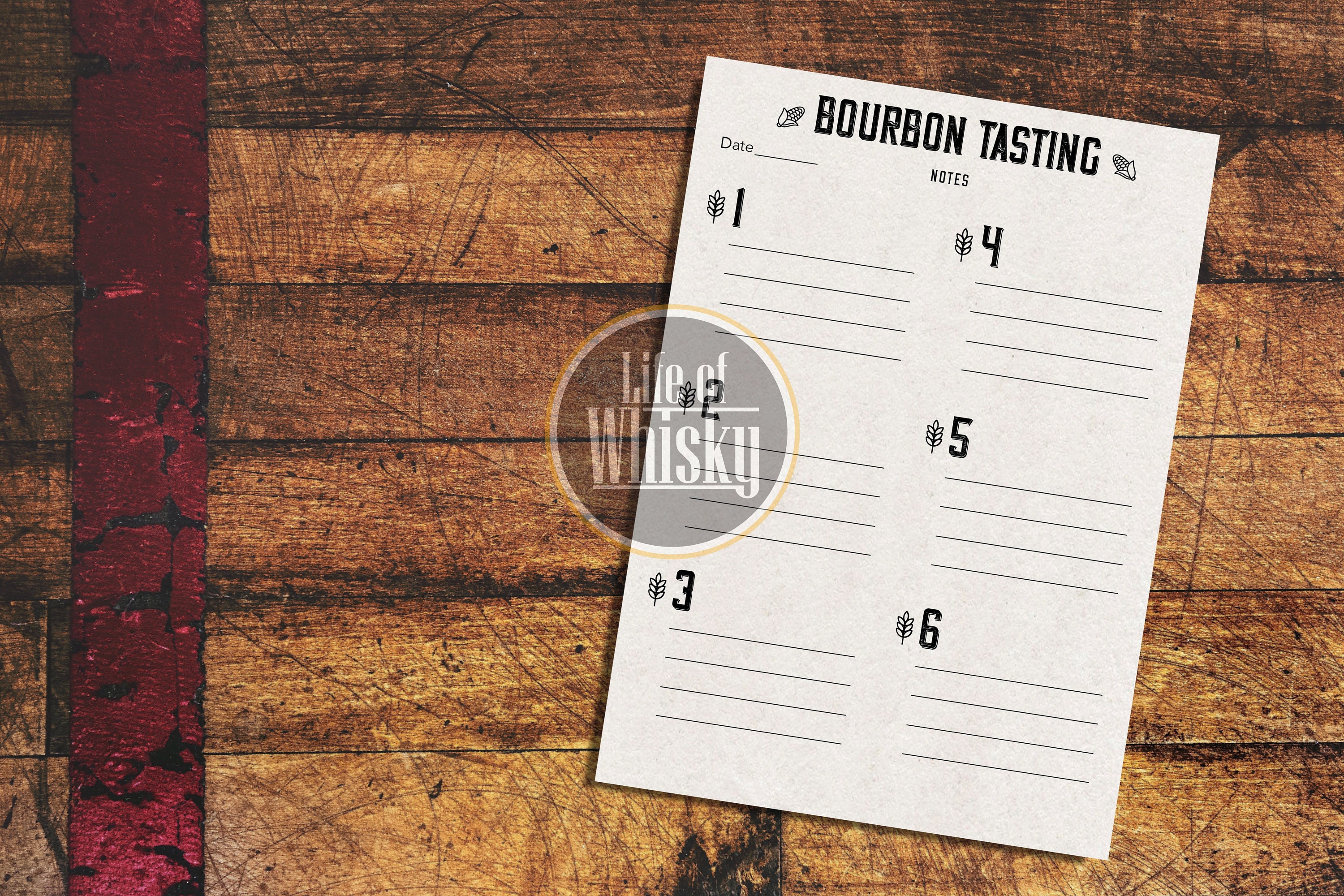 BEST Price BOURBON Tasting Sheet | PRINTABLE | Instant Download ...