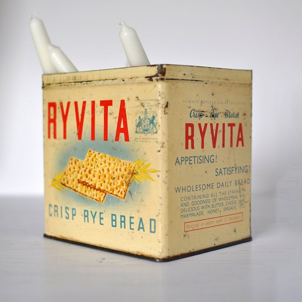 Ryvita Storage Tin - Etsy UK