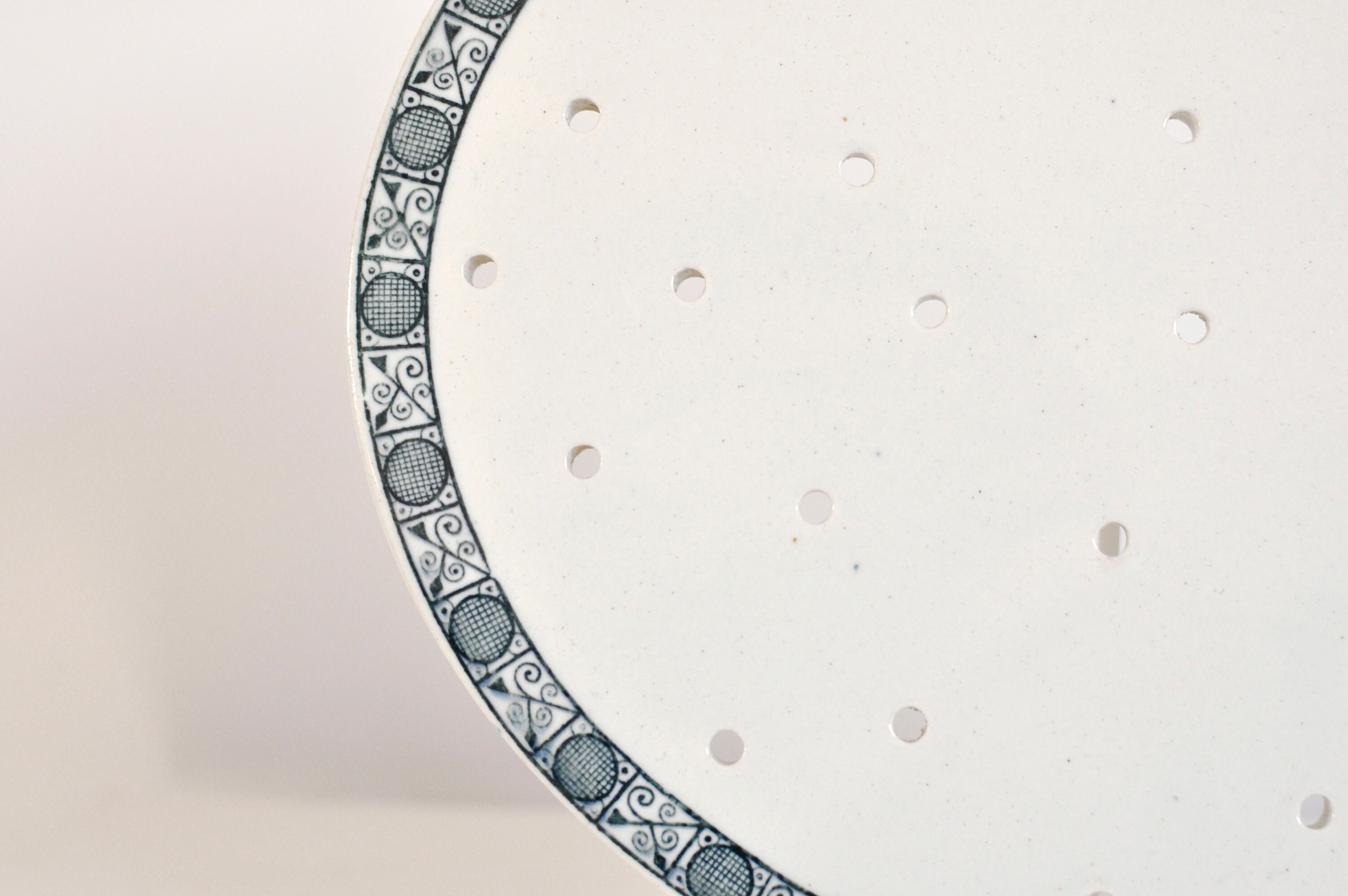 Antique Ironstone Meat Drainer: 1880s Victorian Serving Plate - Etsy