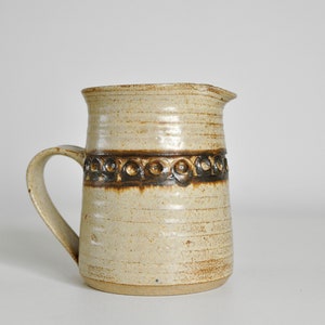 Retro Fangfoss Pottery Incised Brown Handcrafted Stoneware Jug - Etsy UK