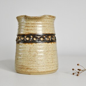Retro Fangfoss Pottery Incised Brown Handcrafted Stoneware Jug - Etsy UK