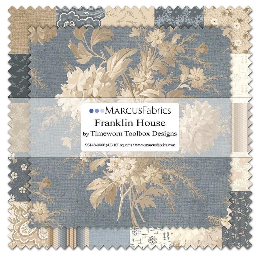 Franklin House 10" Layer Cake by Timeworn Toolbox Designs - Etsy