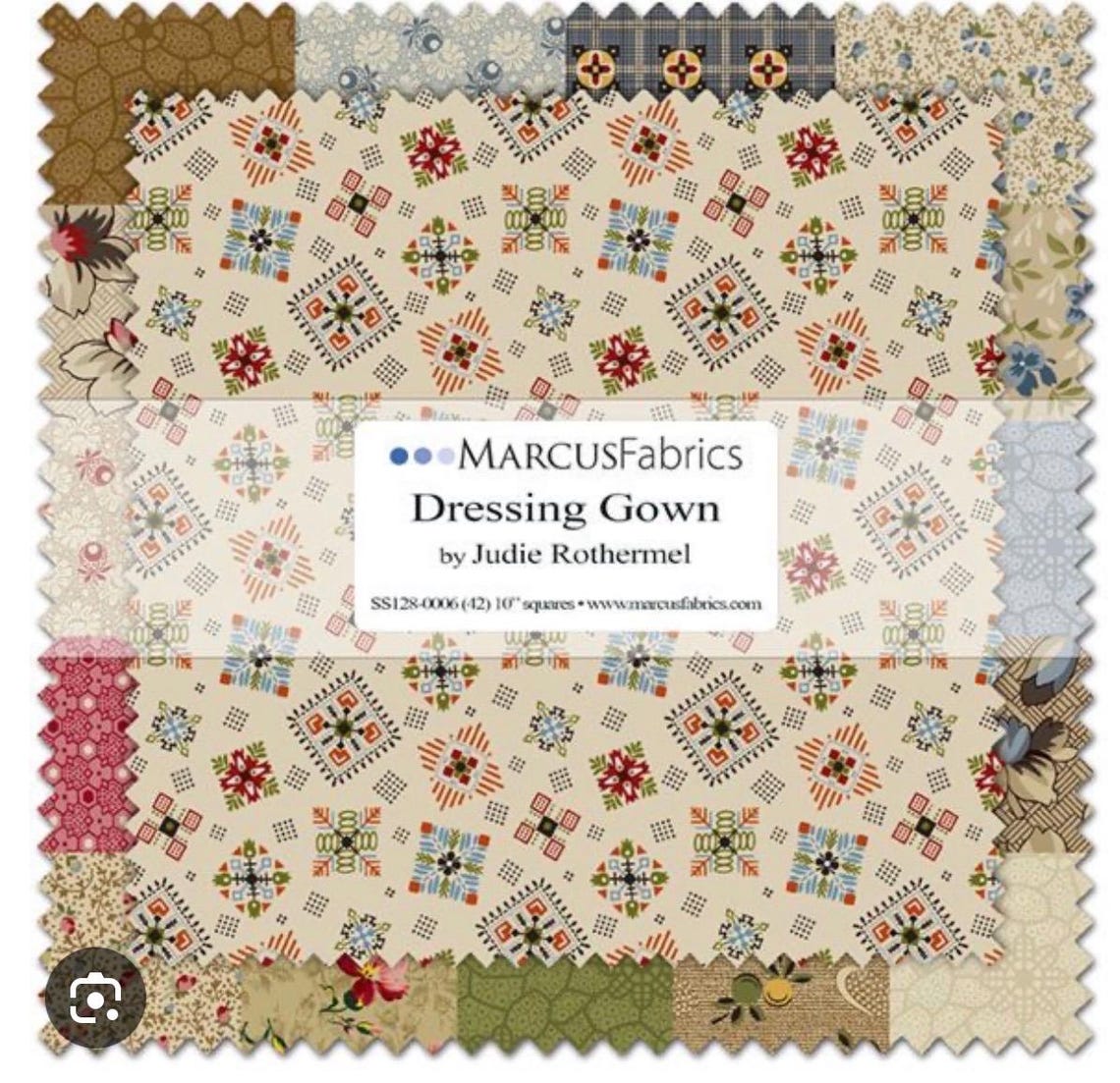 Dressing Gowns 10" Layer Cake by Judie Rothermel - Etsy