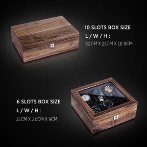 Custom Engraved Watch Box, Personalized Watch Storage Case ,birthday ...