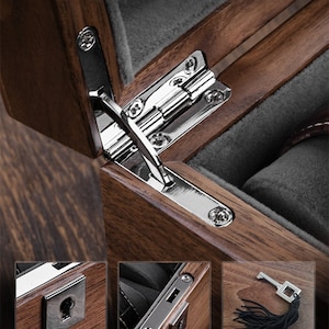 Custom Engraved Watch Box, Personalized Watch Storage Case, Birthday ...