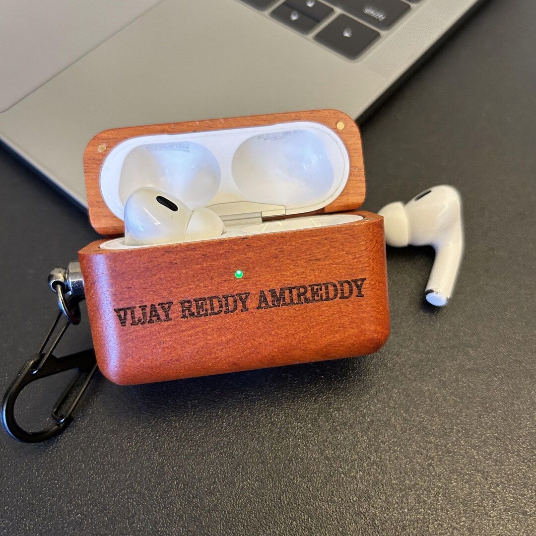 Custom Wood AirPod Case for AirPod 1/2, 3, AirPod Pro, AirPod Pro2 ...