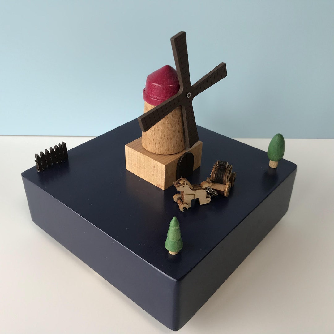 Quality Wooden Wood Music Box | Nursery Decorations | Luxury Children’s ...