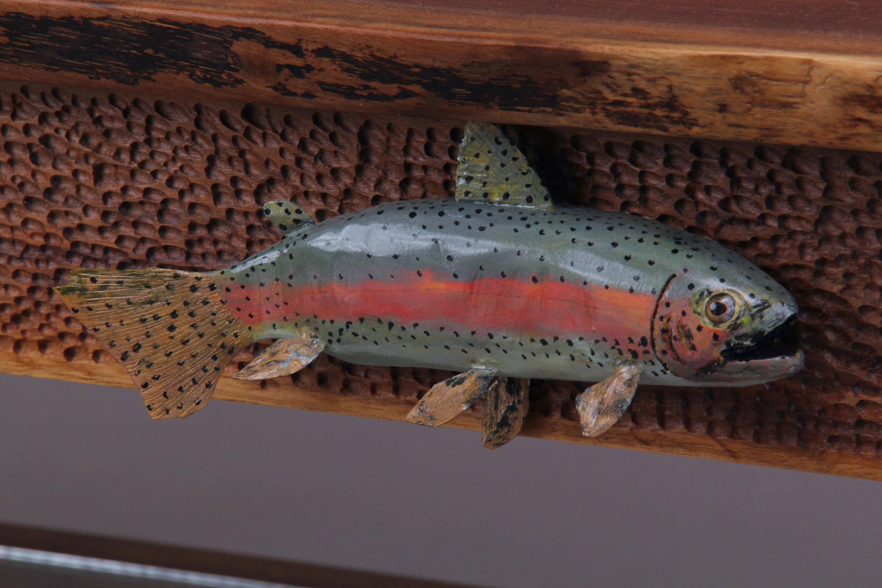 Walnut Live Edge Coffee Table With Maple Bowties, Glass Shelf and 11 ...
