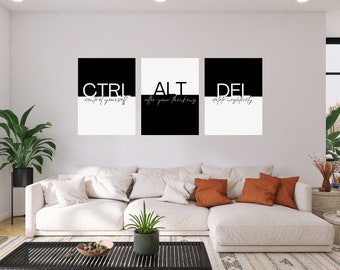 Ctrl Alt Del - Etsy