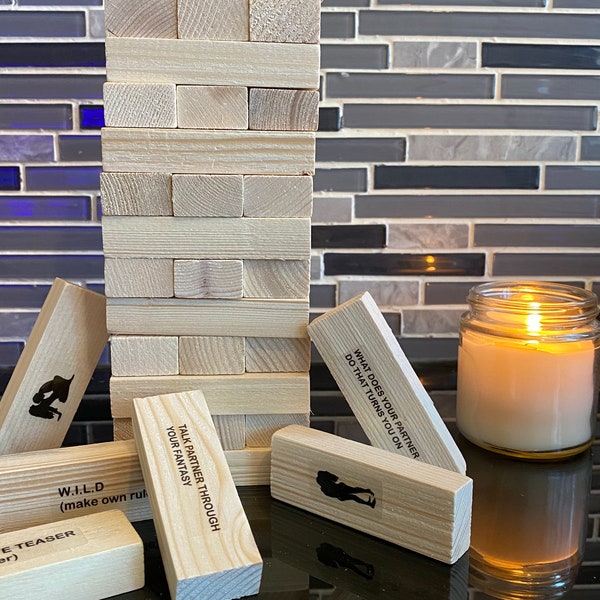 Naughty Jenga - Etsy