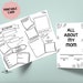 All About My Family Questionnaire Card All About Mom, All About Dad ...