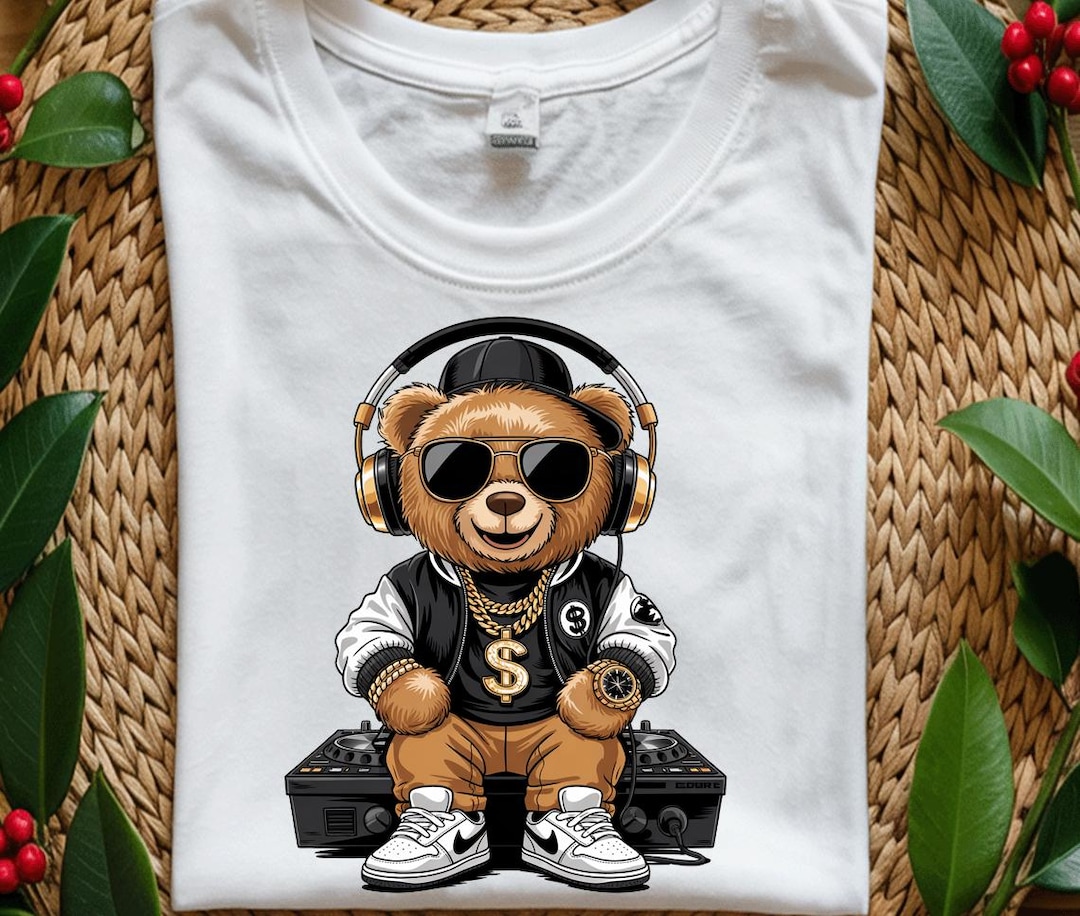 Teddybear Png Grap Hic, T-shirt Design, Designing T-shirts, Dtf ...