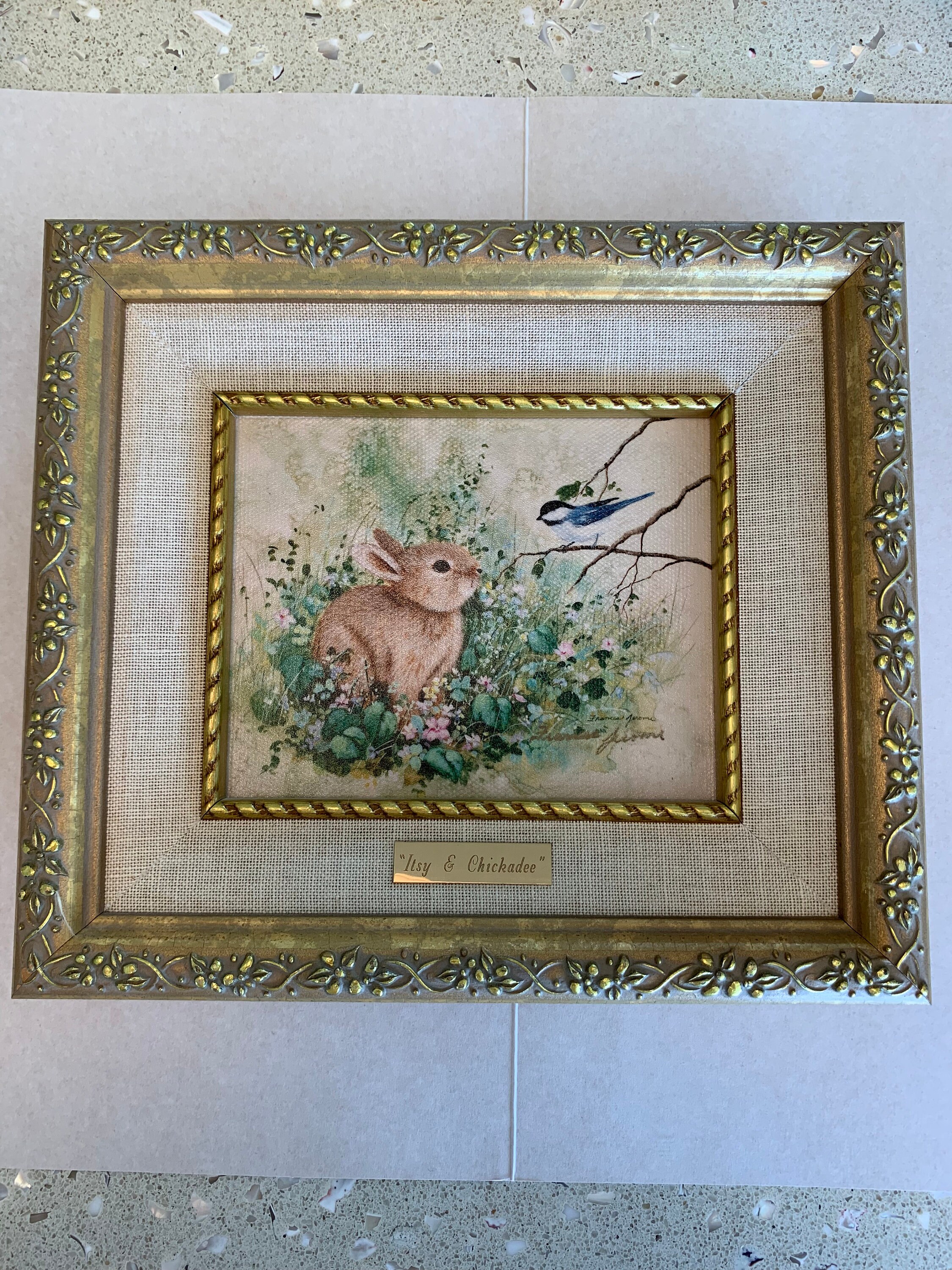 Frances Jerome Rabbit Reproductions 8 X 8 - Etsy
