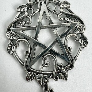 Fancy Pentagram Pendant With Chain - Etsy