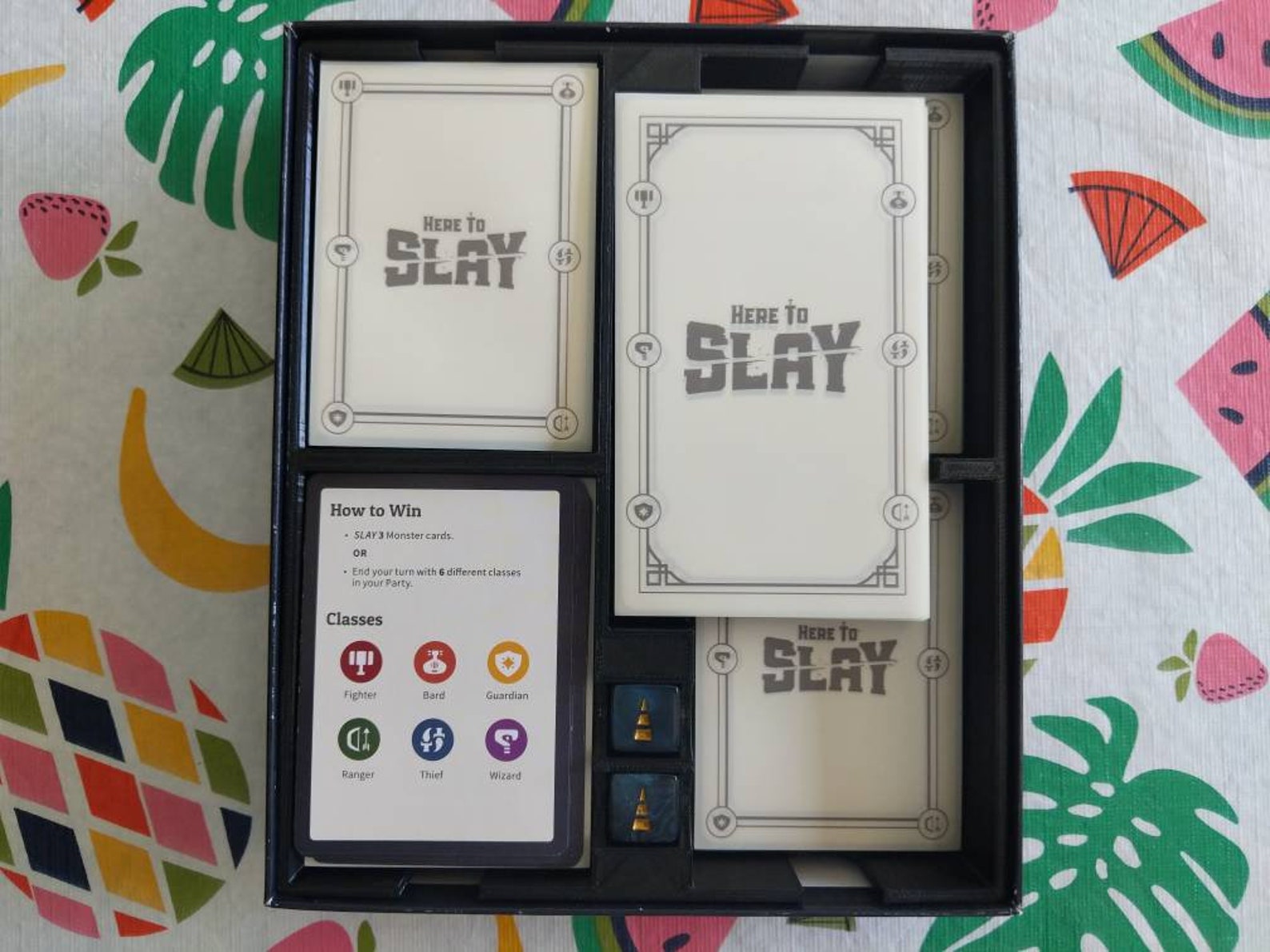 Here to Slay Sleeved & Standard Card Organizer Insert for - Etsy
